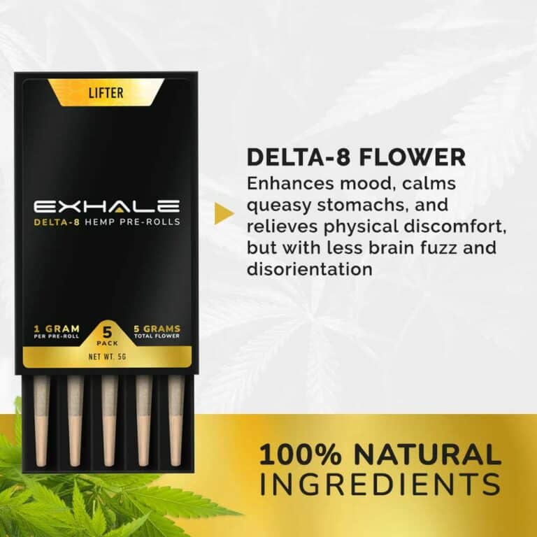 Buy Delta-8 THC Pre Rolls & Joints Online - Exhale Wellness