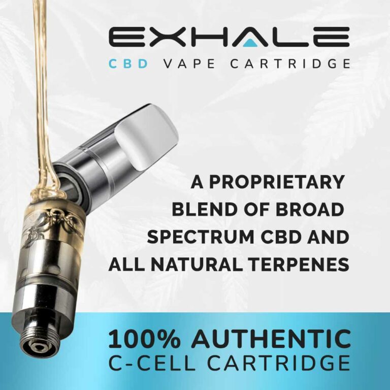 Buy CBD Vape Cartridges Online - Exhale Wellness