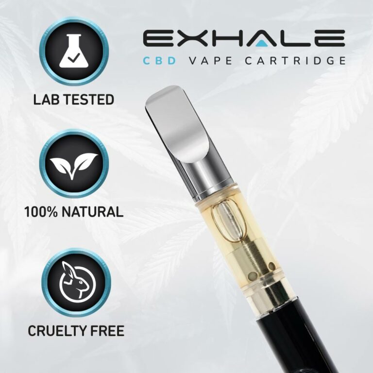 Buy CBD Vape Cartridges Online - Exhale Wellness