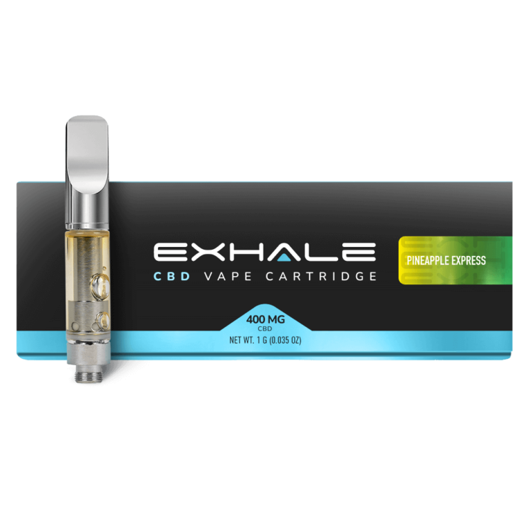 Pineapple Express CBD Vape Cartridges - Exhale Wellness