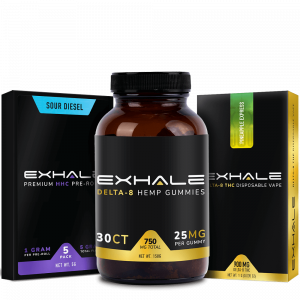 Buy Delta 8 THC Products Online - Exhale Wellness