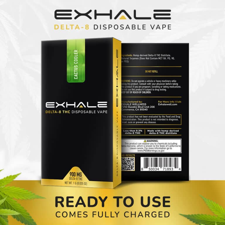 Delta-8 THC Disposables Online | Premium Vape Pens - Exhale Wellness