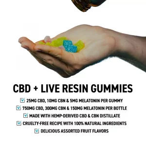 CBD + CBN Sleep Gummies - Exhale Wellness