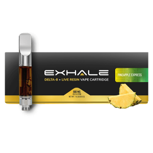 Delta 8 Live Resin Vape Cartridges | Exhale Wellness
