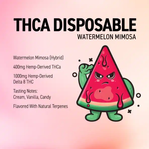 Watermelon Mimosa THCA Disposable - Exhale Wellness